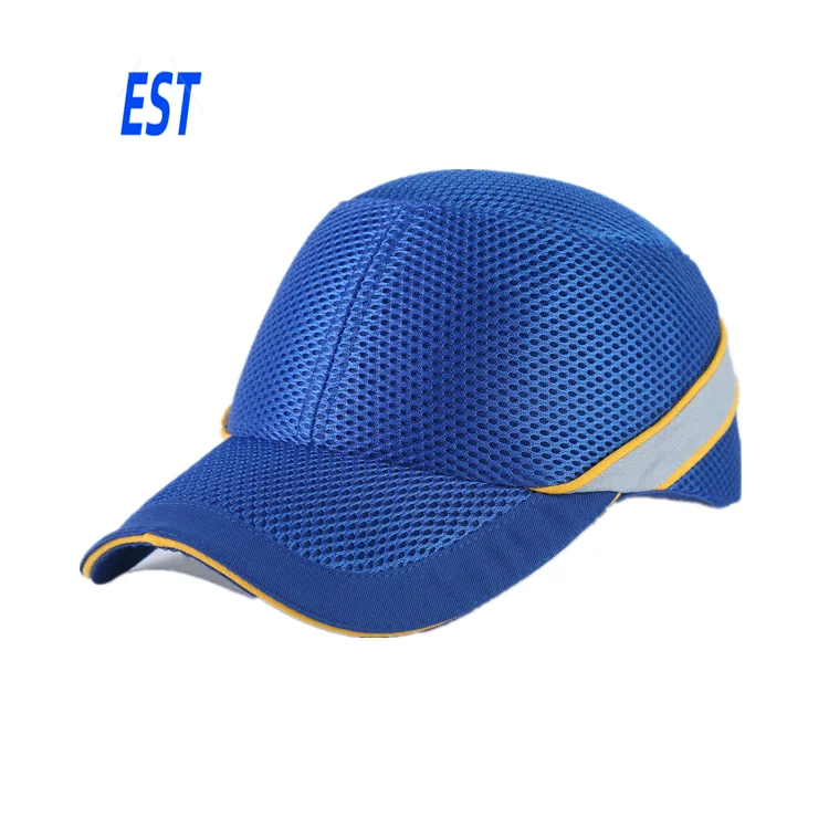 Safety Bump Cap with Reflective Mesh - Anti-collision