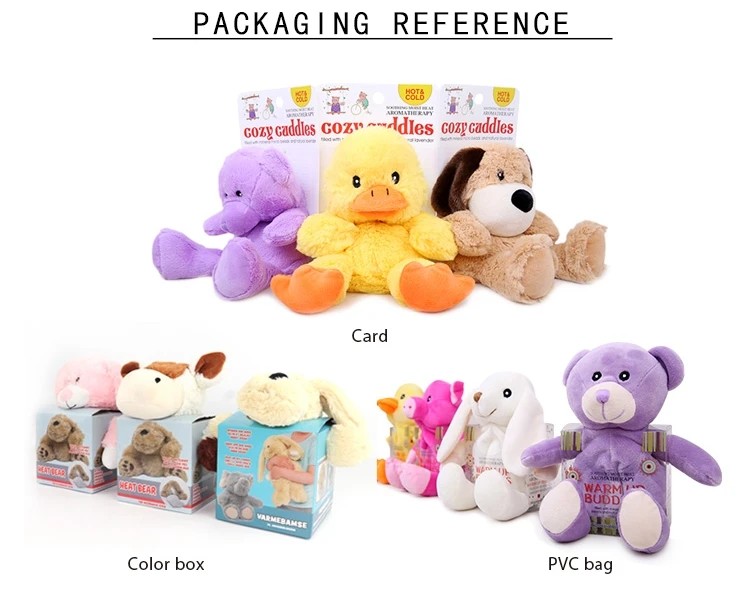 Microwavable Lavender Scented Plush Heat Pal - Buy Reusable Clay Beads ...