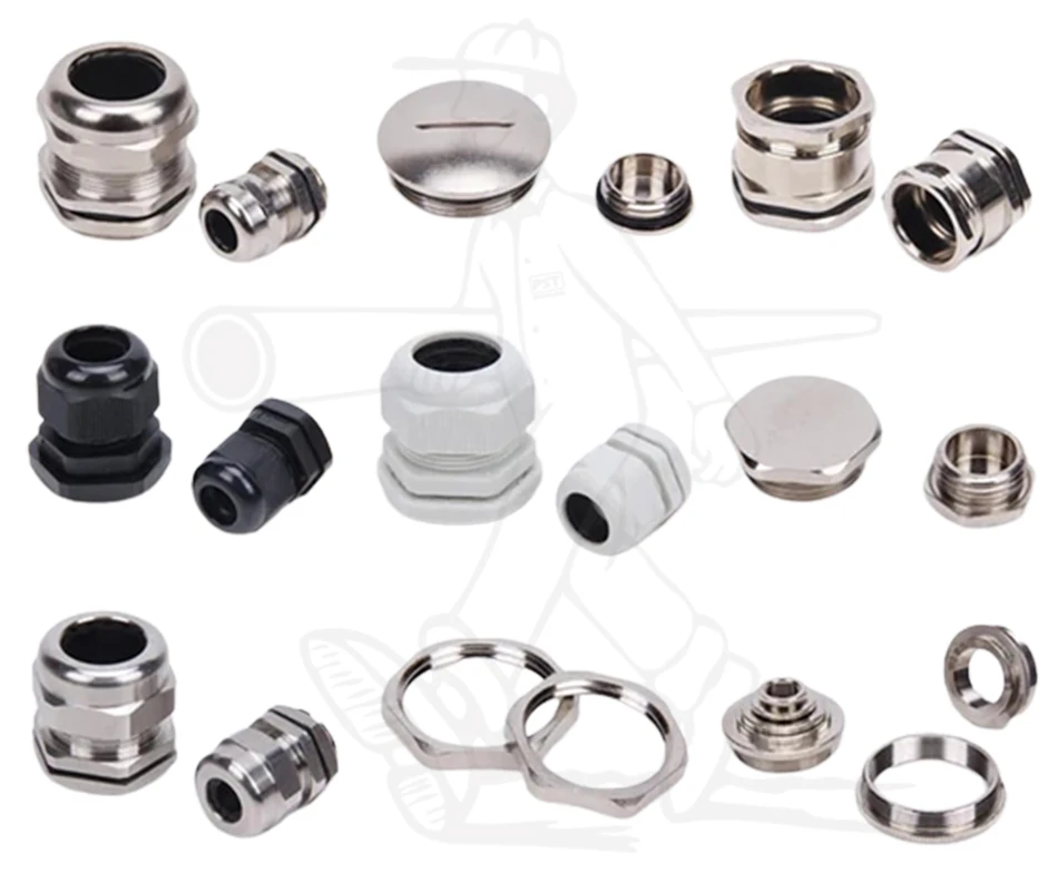 IP67 Electrical Waterproof Nylon Cable Gland - PST PG MG IN