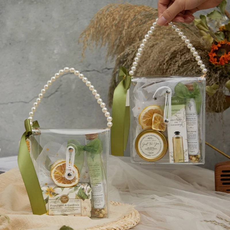 Transparent PVC Packaging Gift Bag - Perfect for Weddings