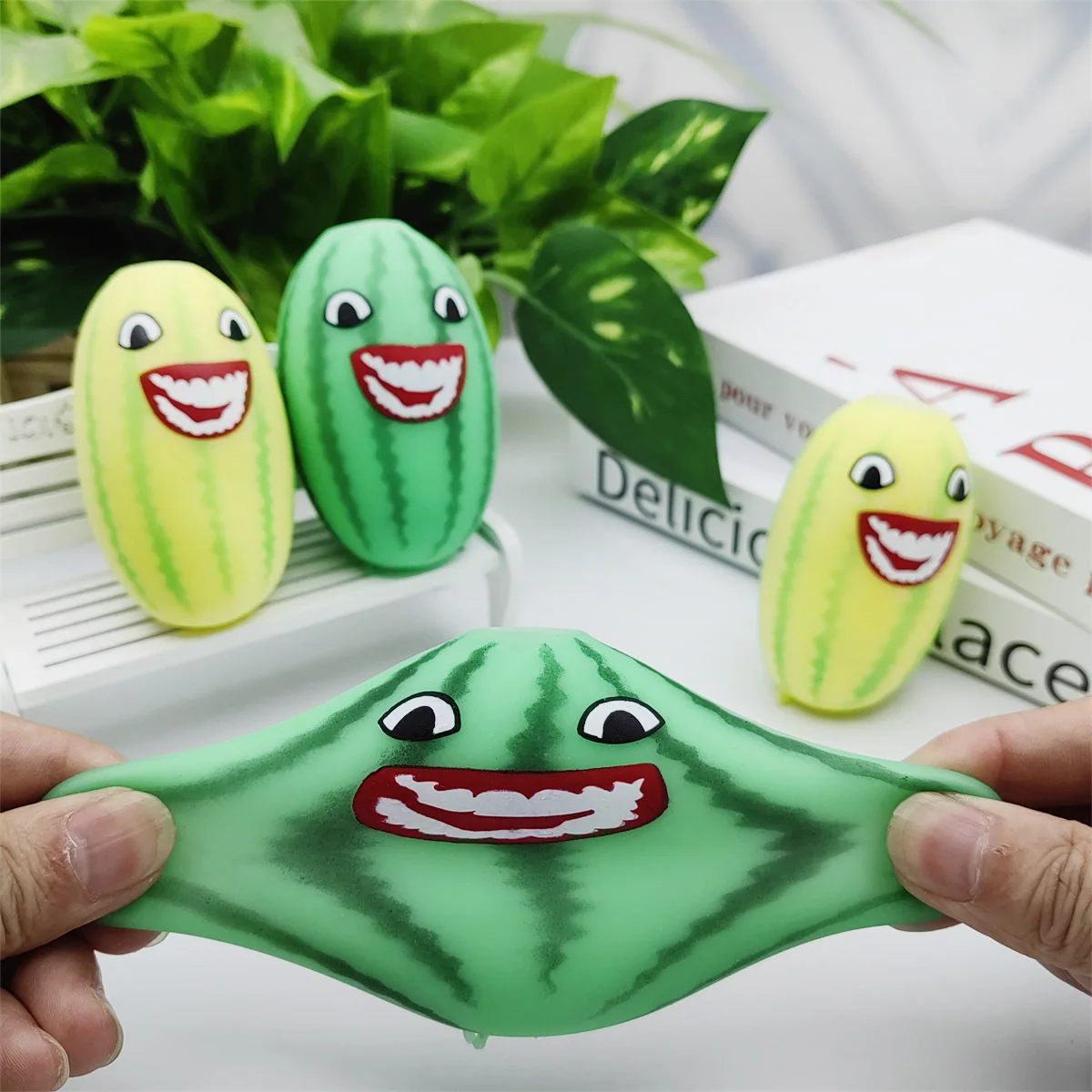 New Arrival Watermelon Stress Ball Squishy Flour Material Creative ...