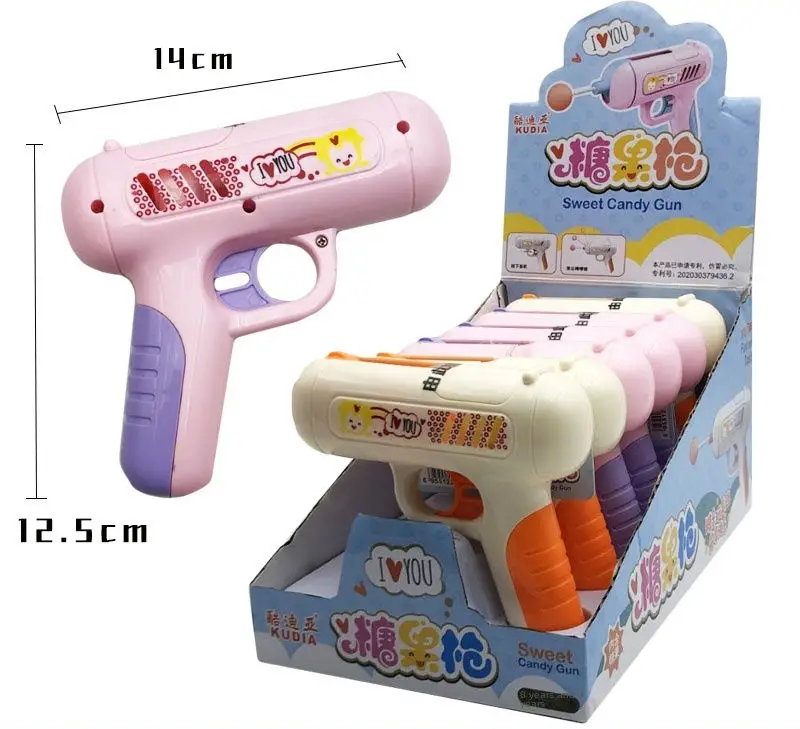 Mini Creative Sweet Candy Gun Sugar Lollipop Gun Sweet Toys For ...