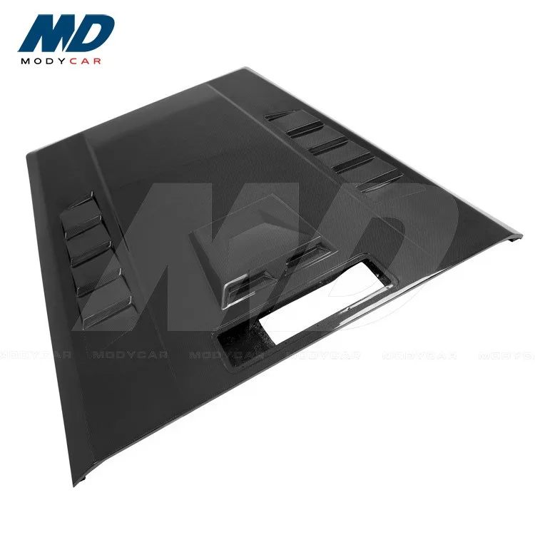 Wald Style Carbon Fiber Hood For 2010-2017 Mercedes Benz W463 G500 G55 ...