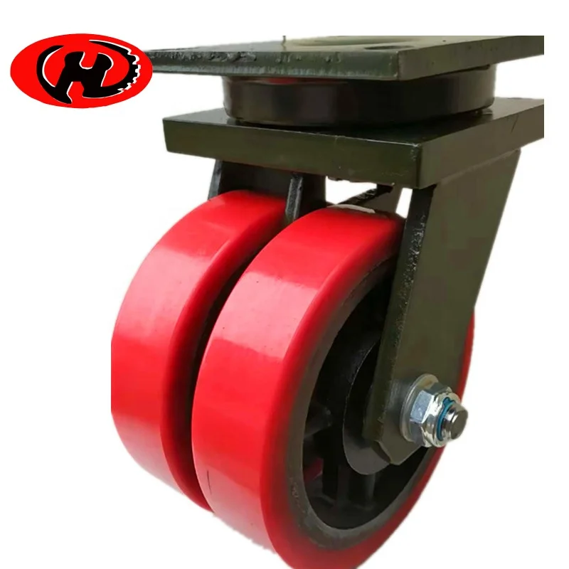 Double Wheel Caster Super Heavy Duty Castor Wheel Strong Machinery And ...