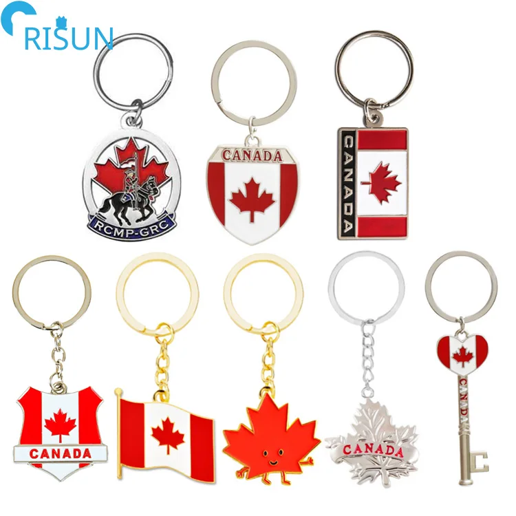 Soft Enamel Hard Enamel All Shapes RCMP Canadian Maple Leaf Canada Flag ...