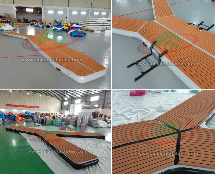 Custom Floating Inflatable Jet Ski Dock - Durable & Fun