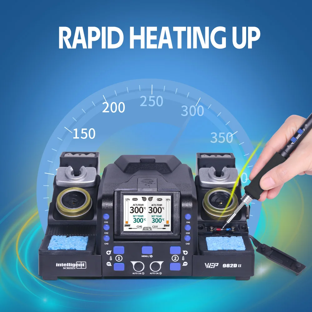 WEP 982D-II 2 In1 Micro Soldering Kit - Precision & Versatility