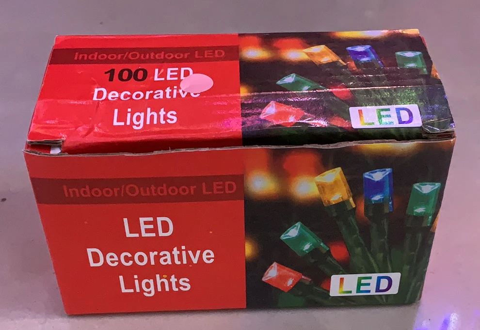 Holiday Outdoor 100 Led String Lights 10m 220v 110v Christmas Xmas ...