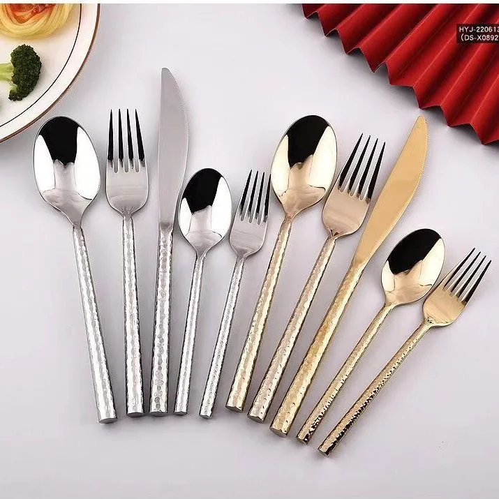 Luxury Cutlery - 18/10 Stainless Steel Silverware Set