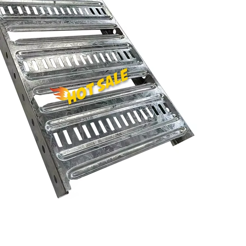 Ce Certificates Galvanized Fire Protection Coated Ventilated Channel ...