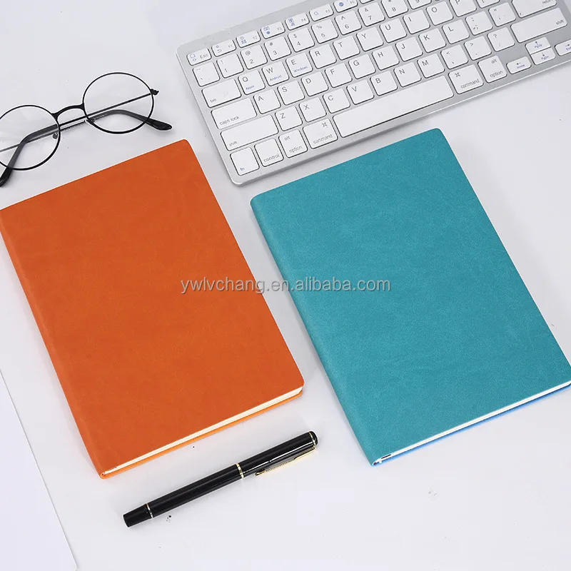 Soft Cover PU Notebook Customized Business A6 Note Book for Business ...