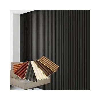 Hzsy Wood Alternatives Materials Wave Texture Wood Plastic Composite ...