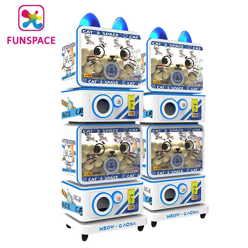 Funspace Coin Operated Arcade Twist Egg Double Layer Game Machine ...