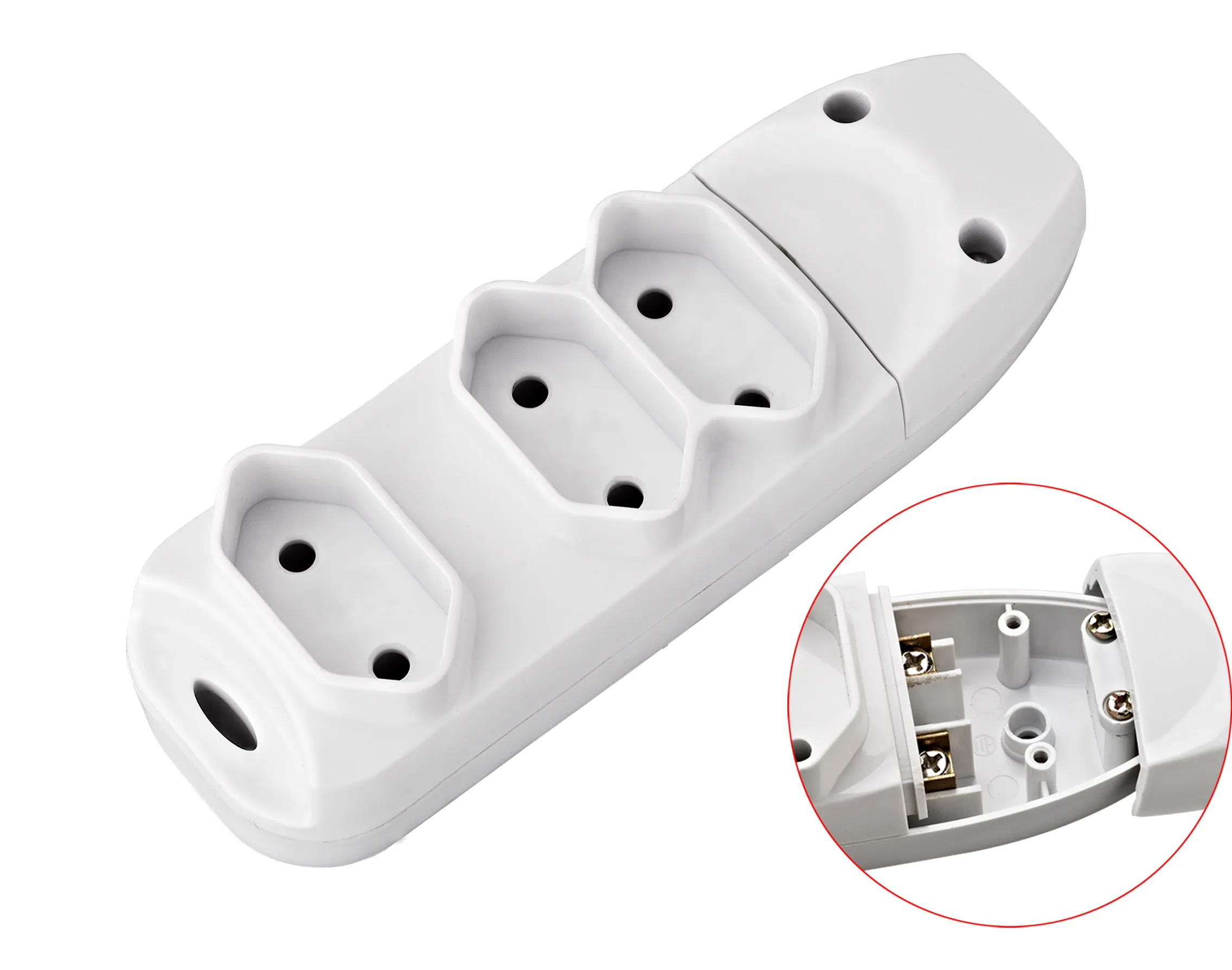 Multi Socket,Power Socket,Brazilian Extension Socket De 3 Tomadas 2p ...