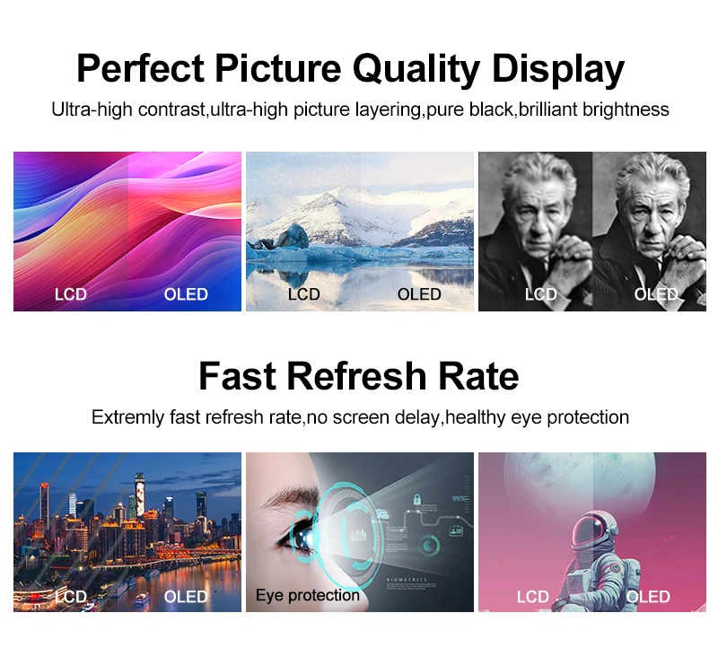 4K Transparent OLED Display Robot Smart Signage 30-Inch Digital ...