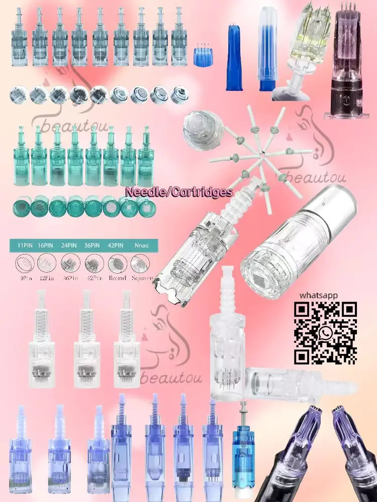 Nanosoft Microneedles Fillmed 3 Pin Needle 34g 1.0mm 1.2mm 1.5mm ...