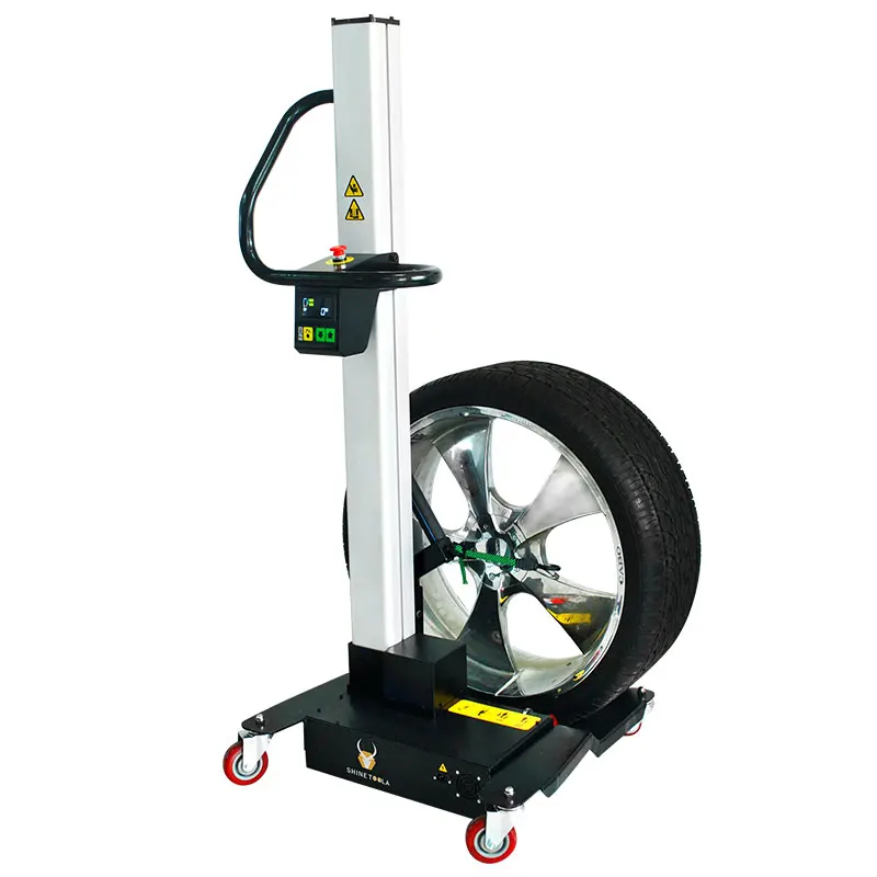 Electric Car Tyre Center Wheel Elevator Quick Lift Wheel/Car Pneumatic ...