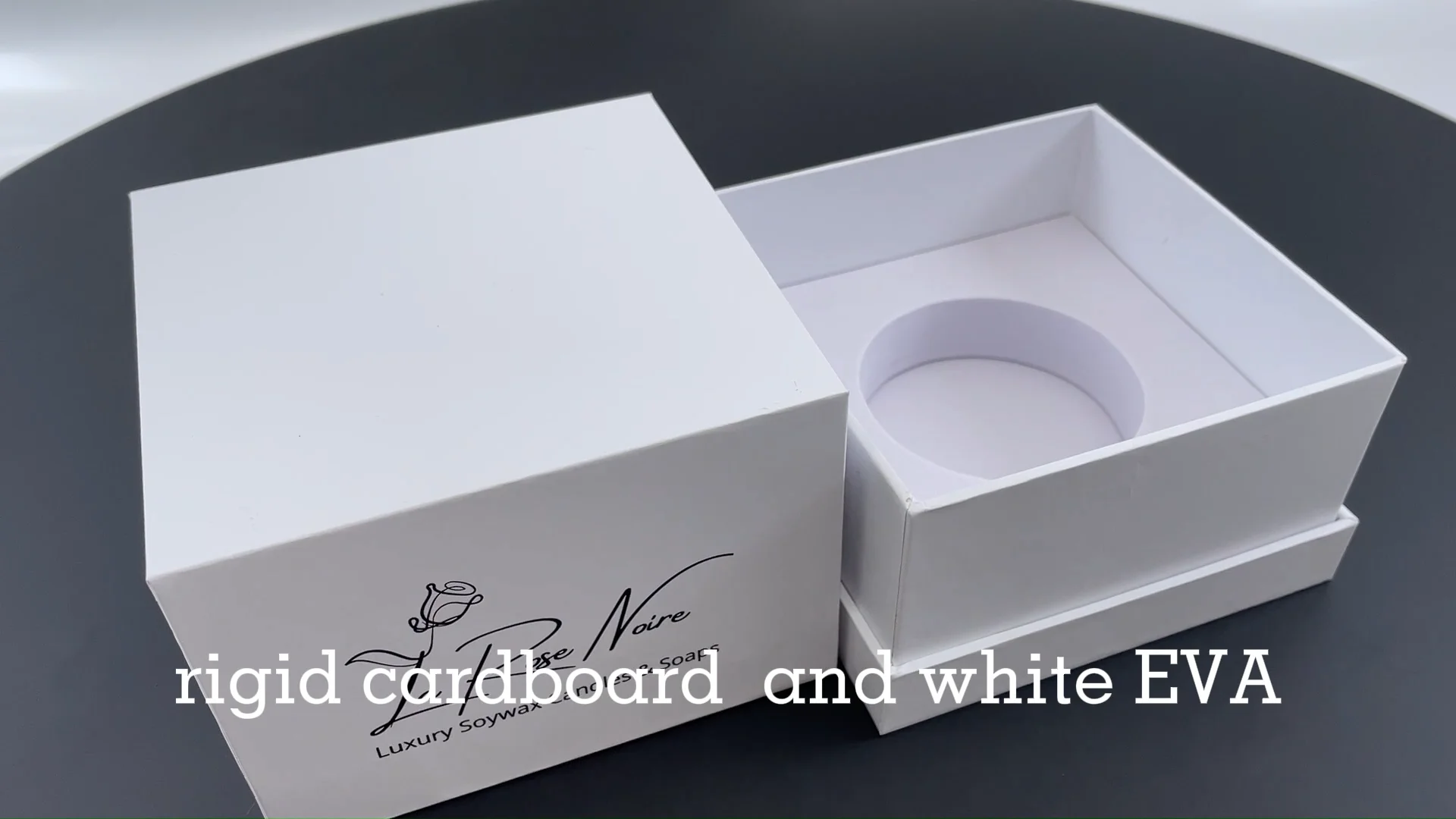 Eco Friendly Paper Packaging White Candle Box - Buy White Candle Box ...