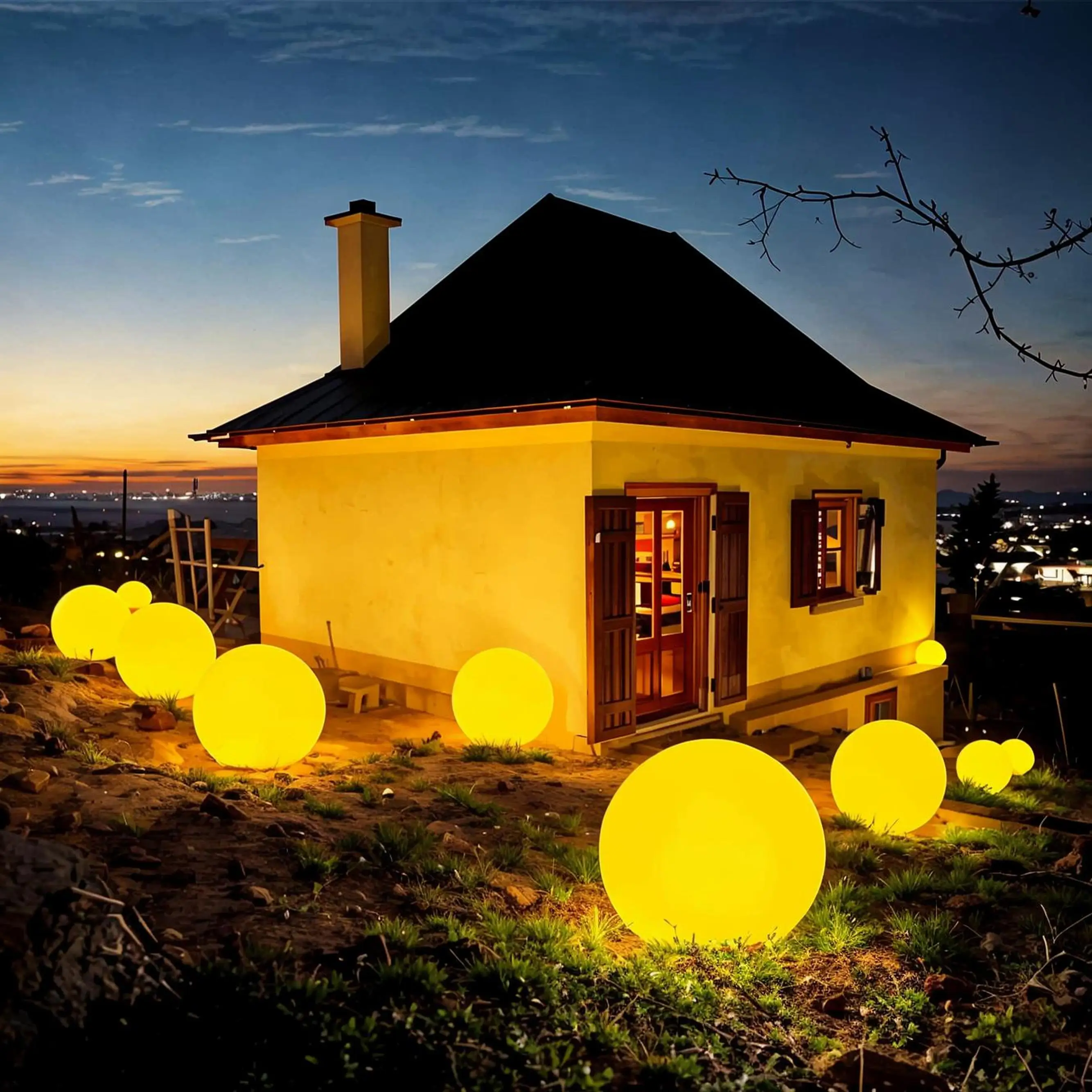 LED Balls - Waterproof IP65 Solar Lights for Outdoor