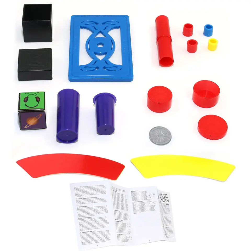 25 Types Tricks Magic Prop Kit - Easy Learning for Beginners