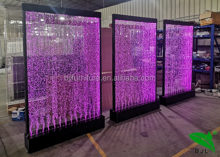 home decoration led water bubble wall water feature screens & room ...