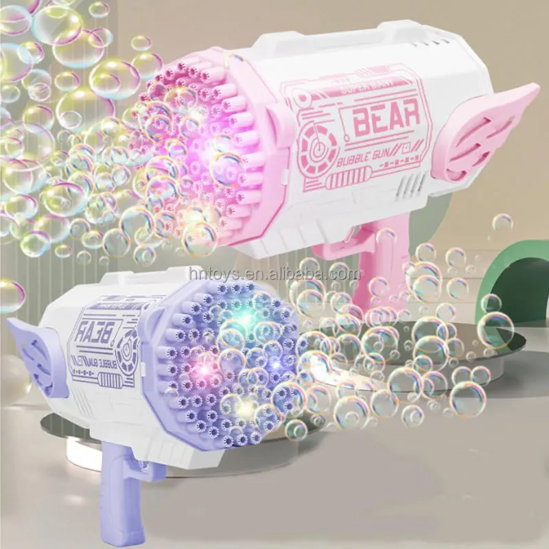 80 Holes Electric Bubble Gun Automatic Bubble Gun Machine Wholesale ...