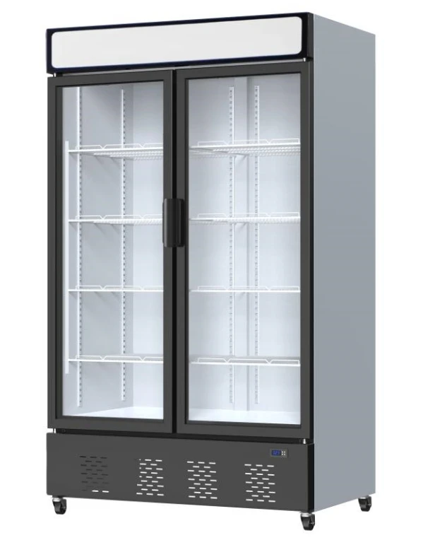 Kenkuhl Visi Cooler Refrigerator Glass Door Upright Beverage Cooler ...
