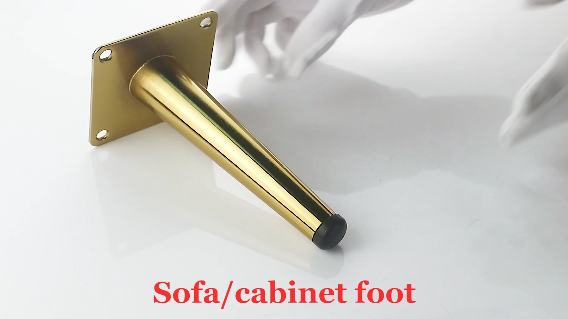 Sofa Accessories Legs Furniture Hardware Sofa Leg 18cm Stainless Steel ...