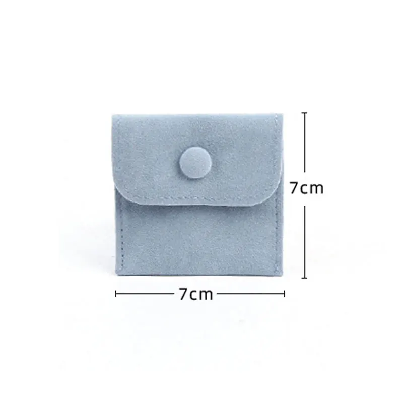 Small Size Luxury Velvet Earring Gift Packaging Bags Jewelry Earring ...