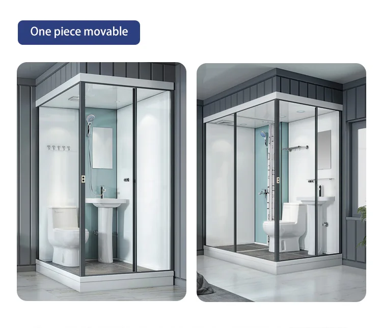 Portable Bathroom Pods With Toilet Prefab Fast Delivery Modular ...