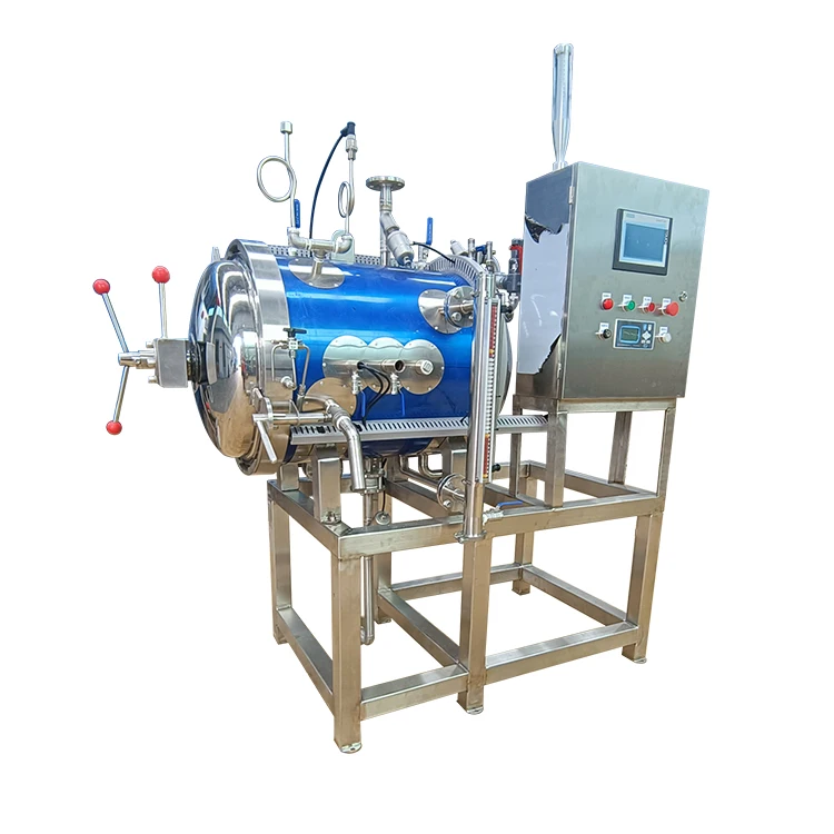 High Pressure Canned Food Autoclave Steam Retort Sterilizer Machine For ...