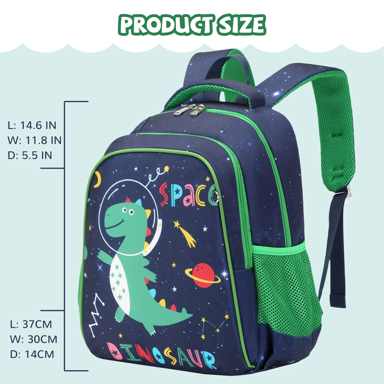 Waterproof Design Rucksack Travel Cartoon Custom Backpack Astronaut ...