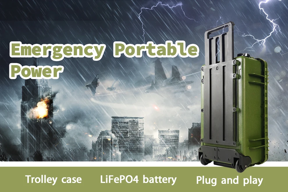 Customize 220v Outdoor Emergency Mobile Power Portable Direct Broadcast ...