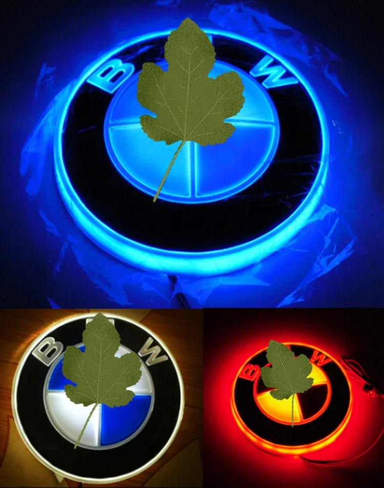 3d 4d 5d Car Logo Led Badge Emblem Led Car Front Car Led Emblem Used ...