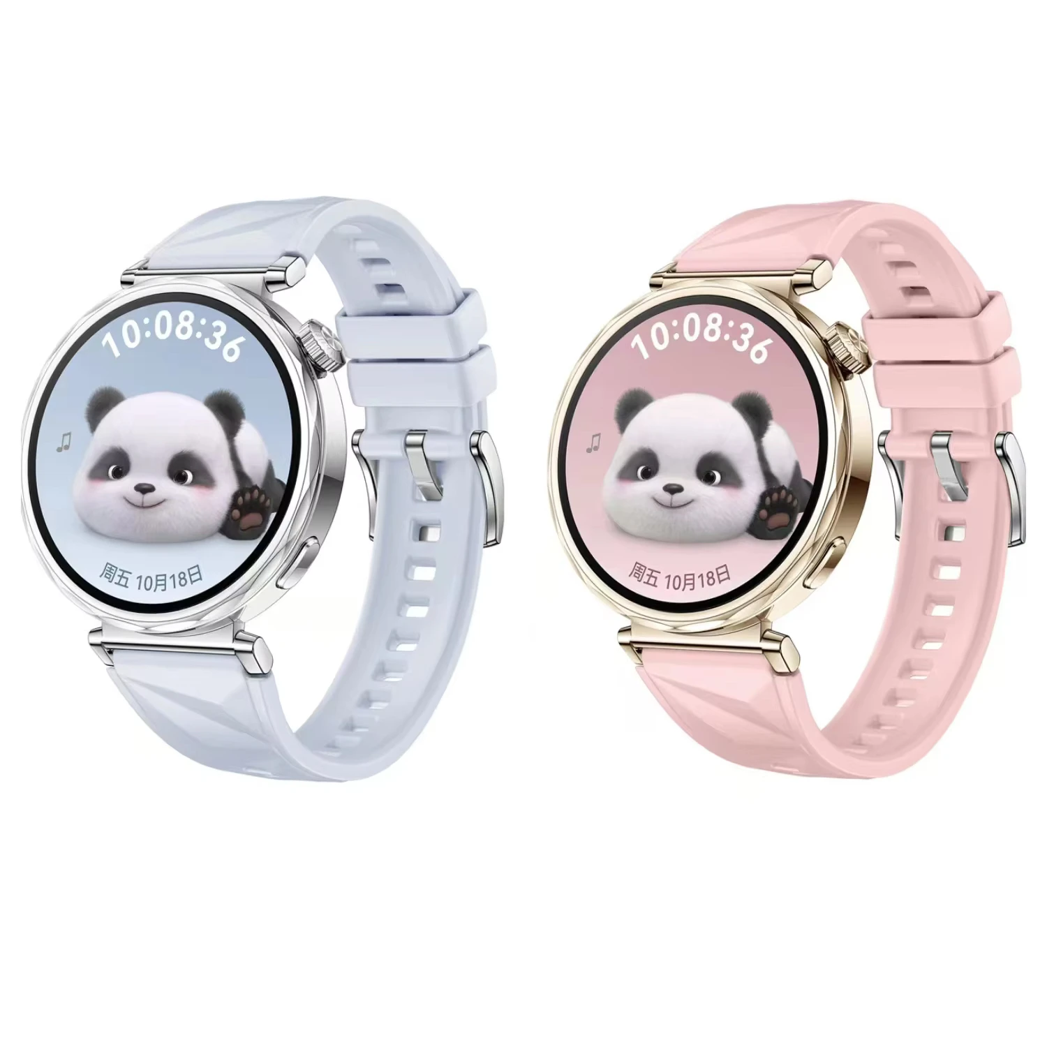 Alibaba.com: Huawei 18mm Ice Crystal Blue Silicone Watch Band with ...