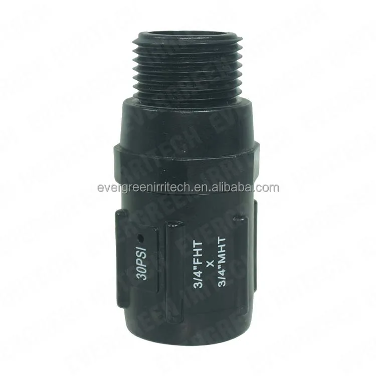 3/4" Plastic Pressure Regulator Valve - Medium Pressure