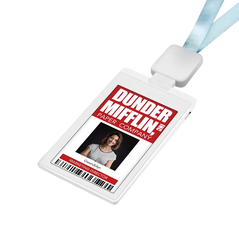 Yalatech Eink Name Badge 3.7 Inch Nfc Credit Card Type-c For Personnel ...