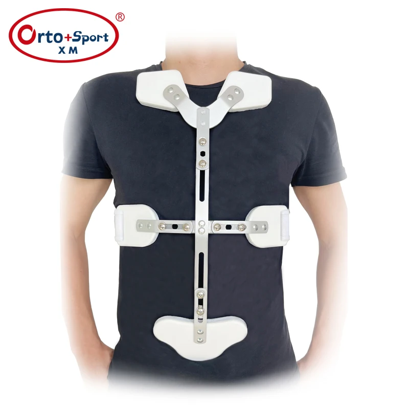 Adjustable Hyperextension Thoracic Spine Brace for Back Pain Relief