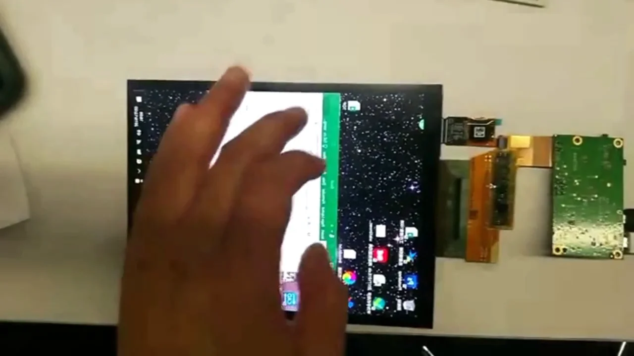 7.8 Inch Flexible Amoled Display 1440*1920 Mipi Curved Bendable Oled Screen Lcd Module With ...