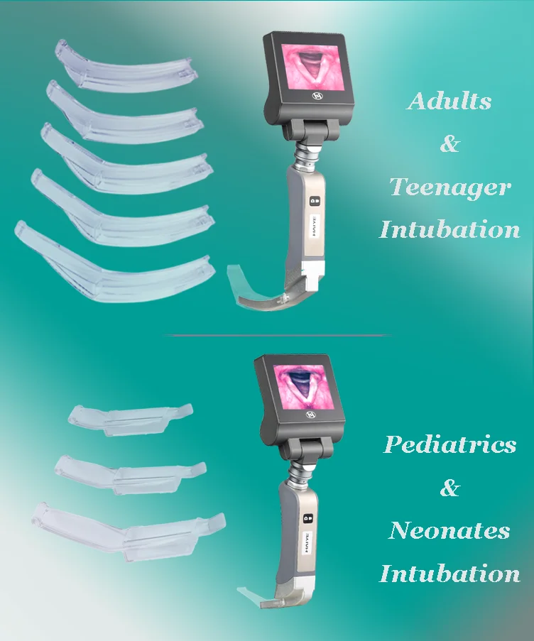 Hospital Surgical Instruments Disposable Video Laryngoscope Endoscope ...