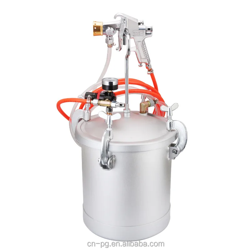 15 Liter Paint Pressure Tank with PT-871 Spray Gun
