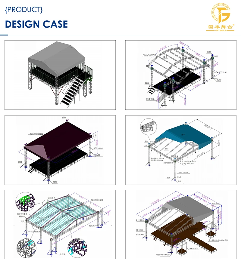Outdoor Concert Estructura Structures - Modular Stage Frame