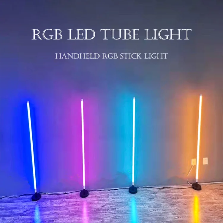 Decorative Lighting with Fluorescent RGB LED Tube Lights