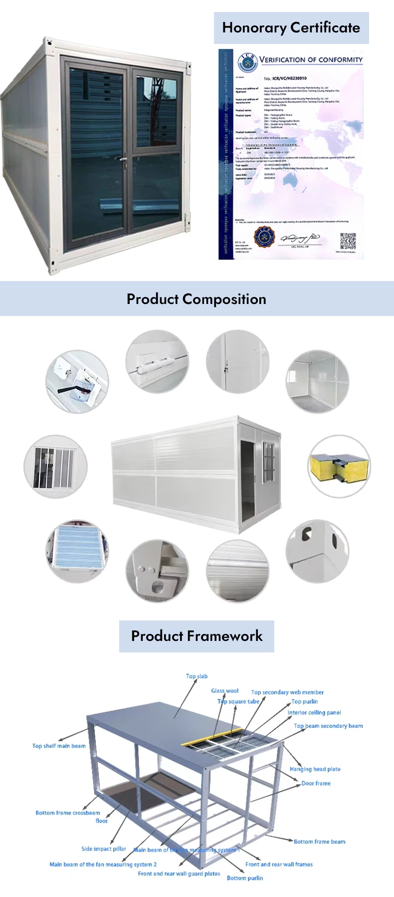 Foldable Insulation - Expandable Home Prefab Sale Houses
