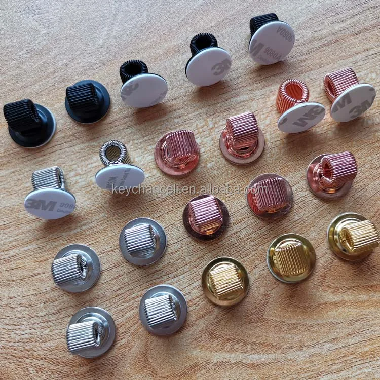 3 Styles Magnetic Metal Pen Holder With Spring Loop For Pens Magnet ...