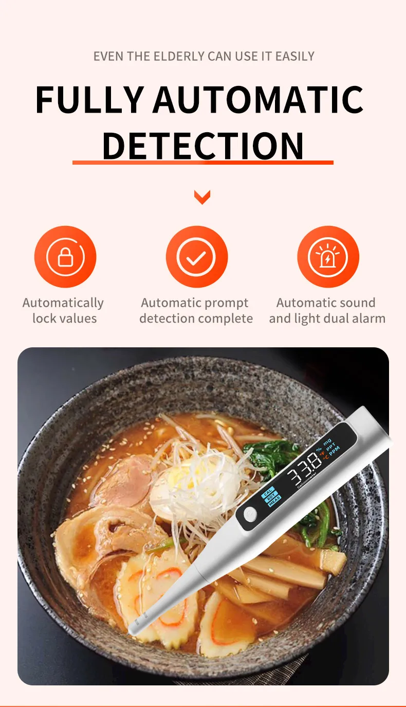 Digital Salinity Meter Salt Water Waterproof Ip66 Food Liquid Salinity ...