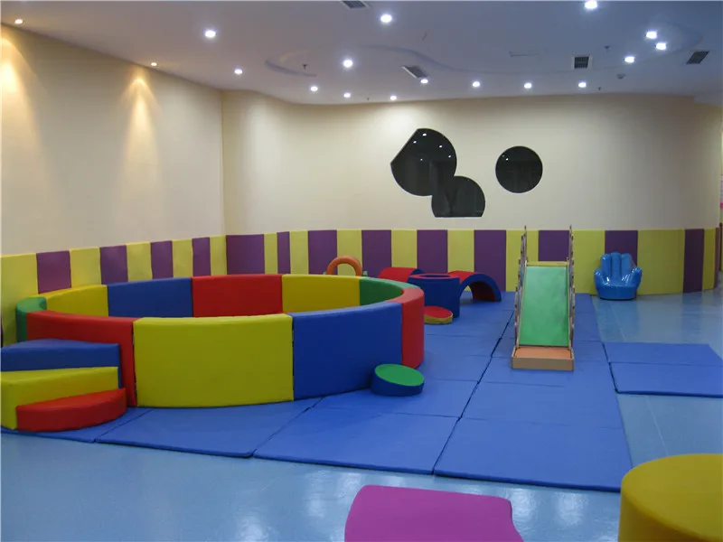Kids Soft Modular Play Equipment / Baby Indoor Soft Play Equipment (qx ...