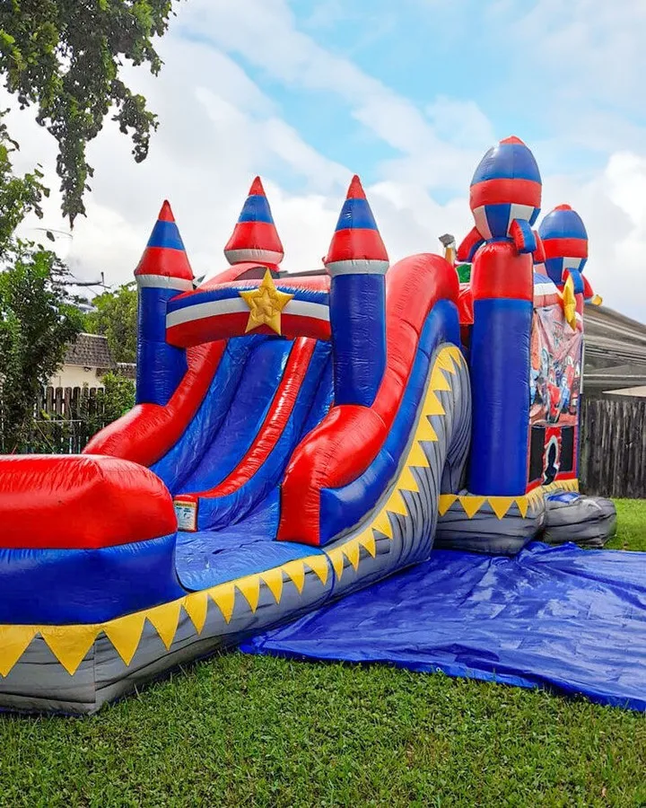 Aeor Commercial Moonwalk - Adult Party Inflatable Bounce House