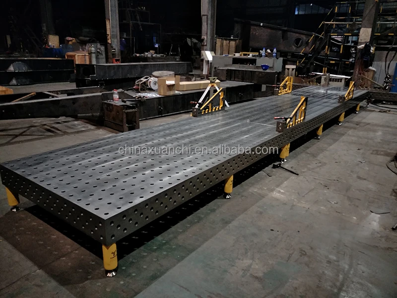 Sanwzb Welding Table Used for Motorcycle Frame Weld Manufacturing ...
