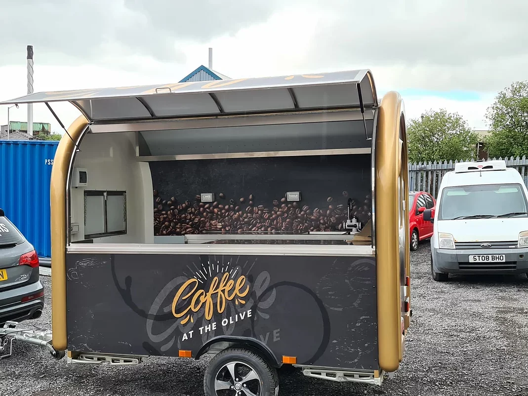 American Food Cart - High Productivity Shawarma Stand